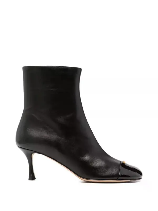 N°21 Leather Cap-toe Boots