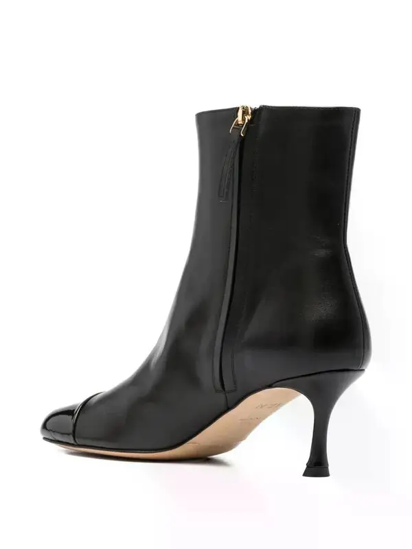 N°21 Leather Cap-toe Boots