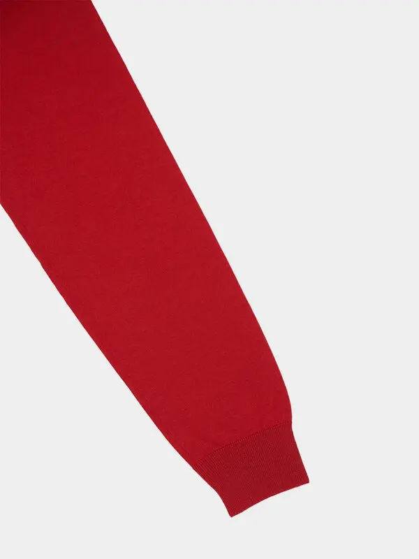 PIACENZA CASHMERE 1733 Crewneck Cashmere Sweater - Red