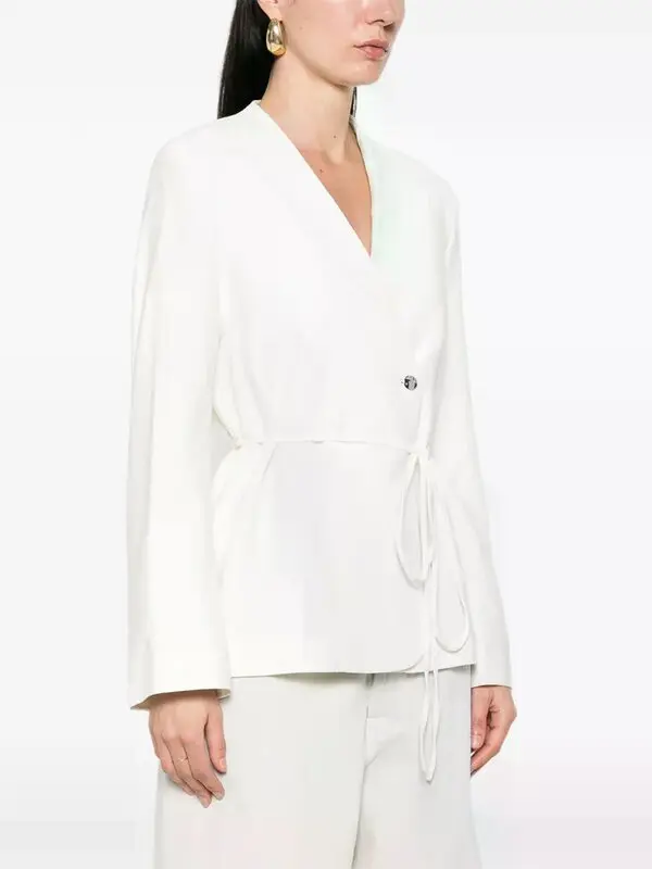 Calvin Klein Tied-waist Jacket