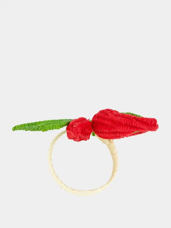Coro Cora Hot Pepper Napkin Ring