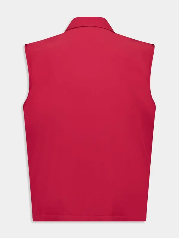Brunello Cucinelli Button-up Water-resistant Gilet - Red