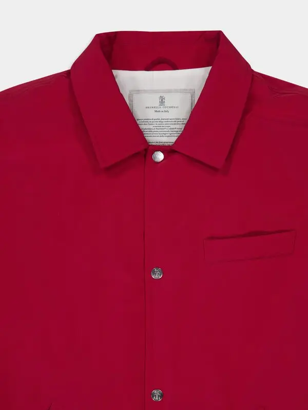 Brunello Cucinelli Button-up Water-resistant Gilet - Red