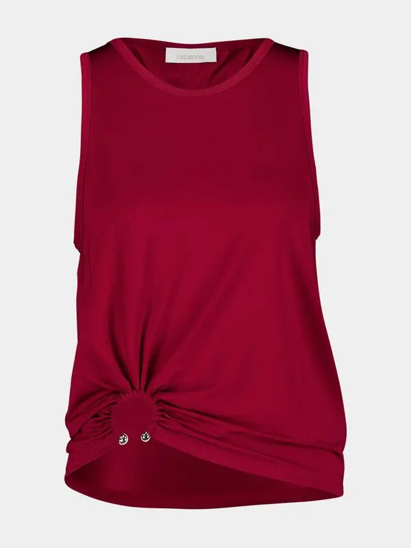 Rabanne Ruby Jersey Tank Top