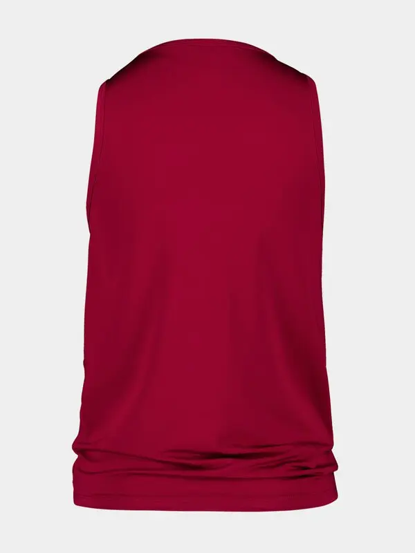 Rabanne Ruby Jersey Tank Top - Red