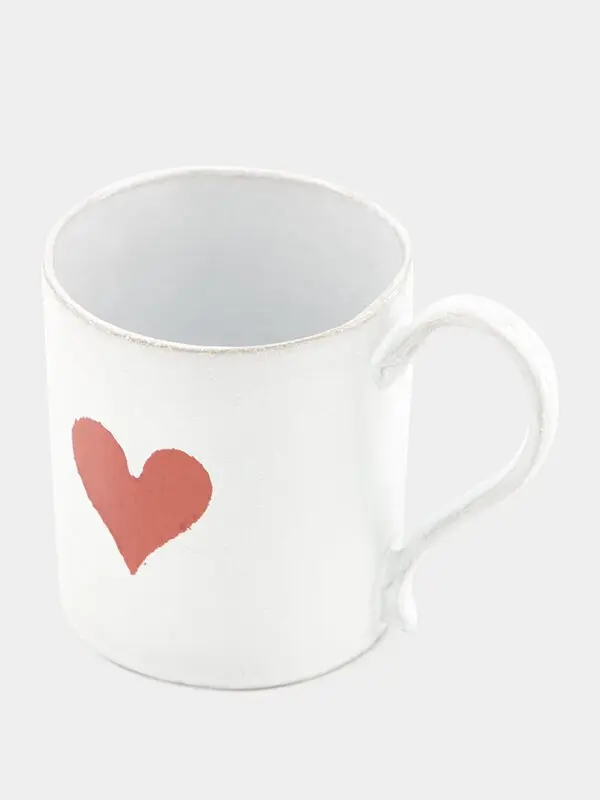 ASTIER DE VILLATTE Heart Mug - Red