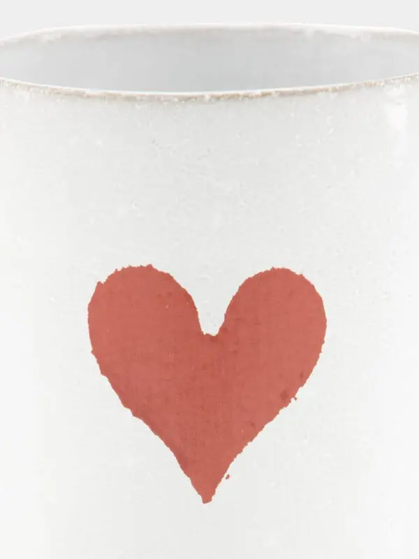 ASTIER DE VILLATTE Heart Mug - Red