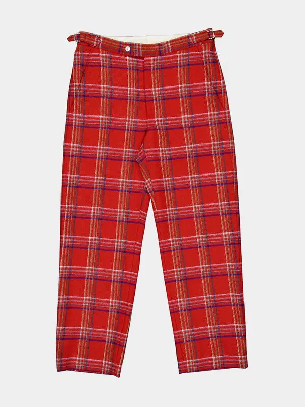 BODE Gable Plaid Trousers