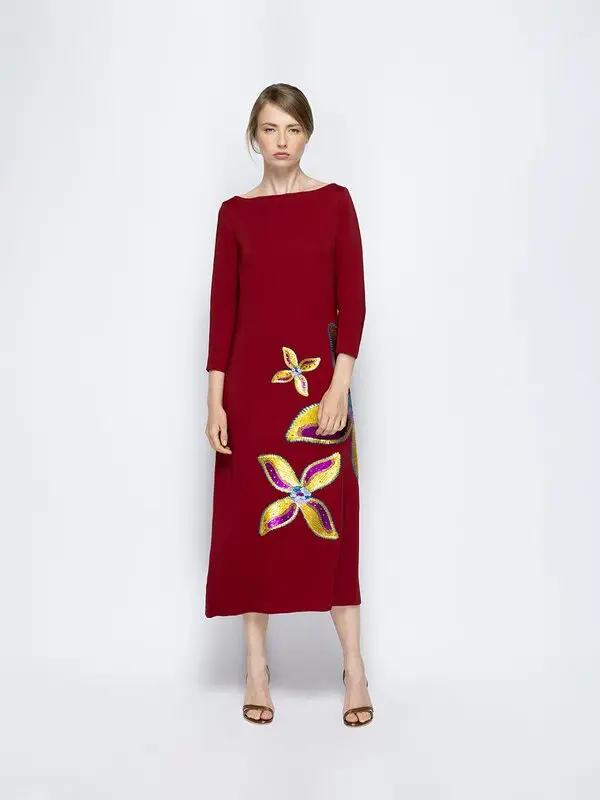 PAULA Bellona Dahlia Sequin Long Dress