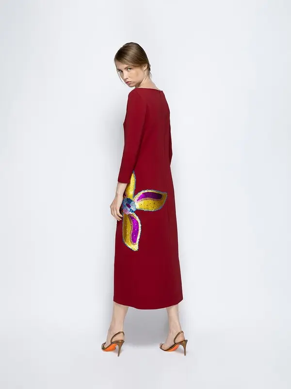 PAULA Bellona Dahlia Sequin Long Dress