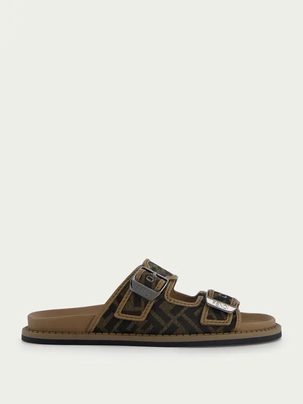 Fendi Feel Sandals - Brown
