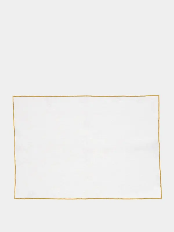 Maison De Vacances Bourdon Canvas Mimi Placemat - Yellow