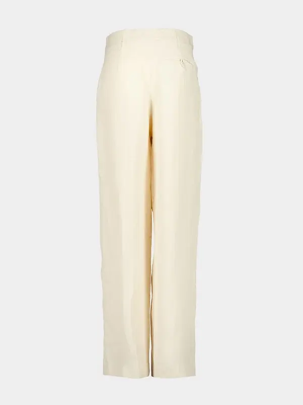 Stella McCartney Slouchy Panelled Trousers - Yellow
