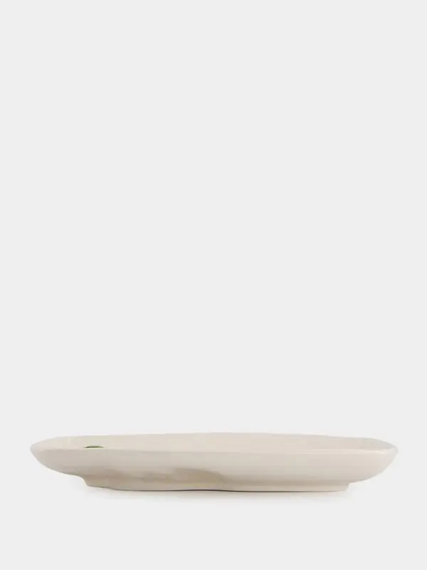 LES-OTTOMANS Lemon Ceramic Serving Plate
