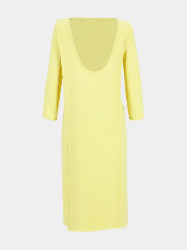 Gucci Silk Cady Mid-length Dress