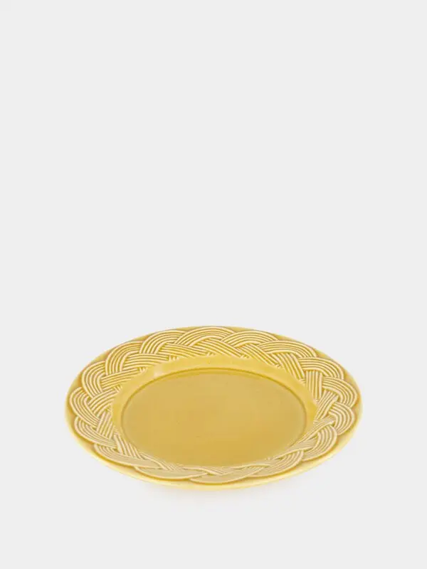 HOUSE OF CAPRICORN Vime Ceramic Dessert Plate By