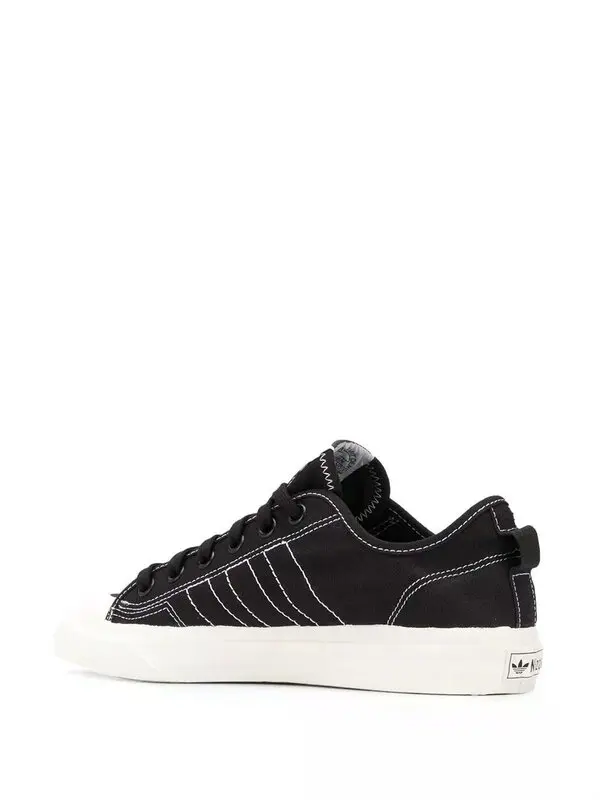 Adidas Nizza Rf Canvas Trainers - Black