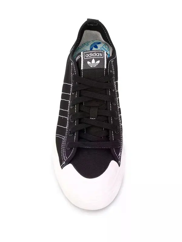 Adidas Nizza Rf Canvas Trainers - Black