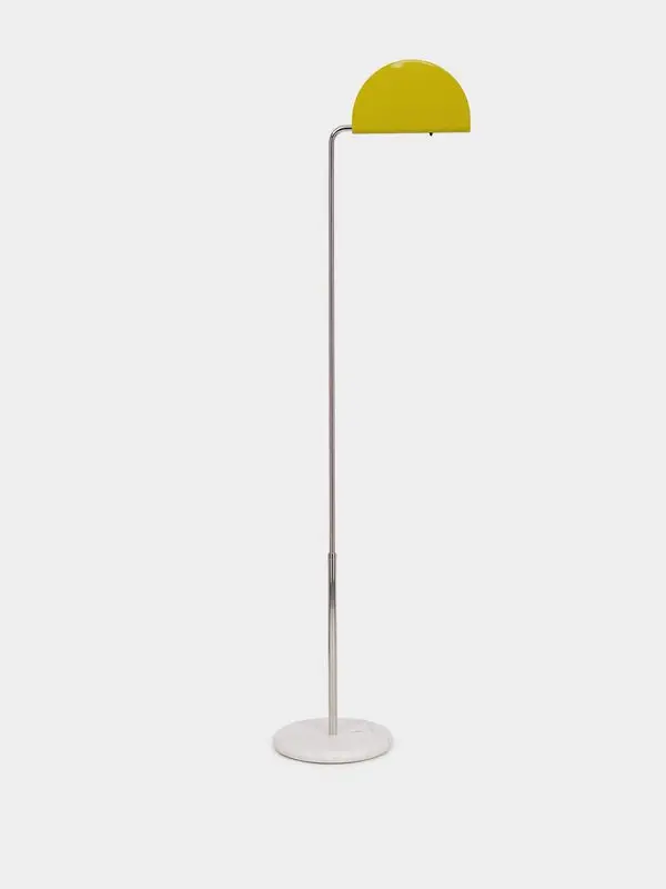 DCWÉDITIONS Mezzaluna Floor Lamp - Yellow