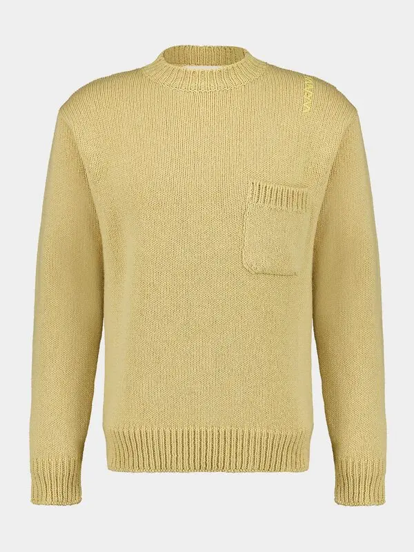 Marni Virgin Wool Sweater With Pocket