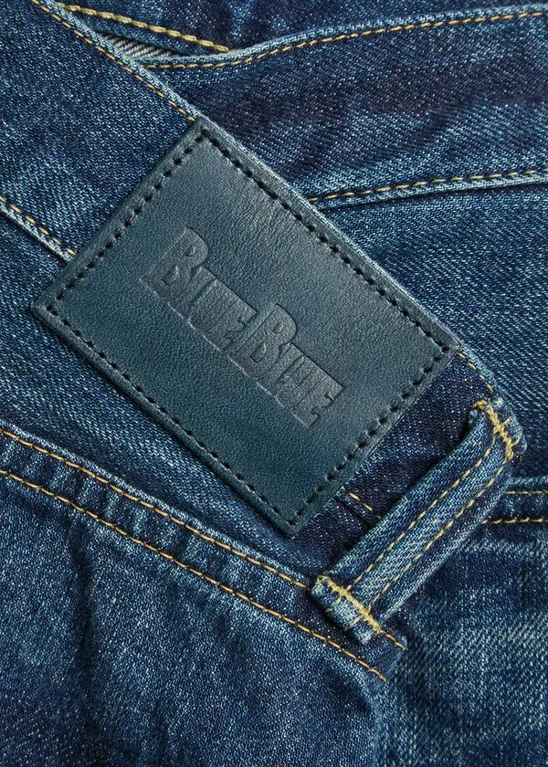 BLUE BLUE Relaxed Wide-leg Jeans