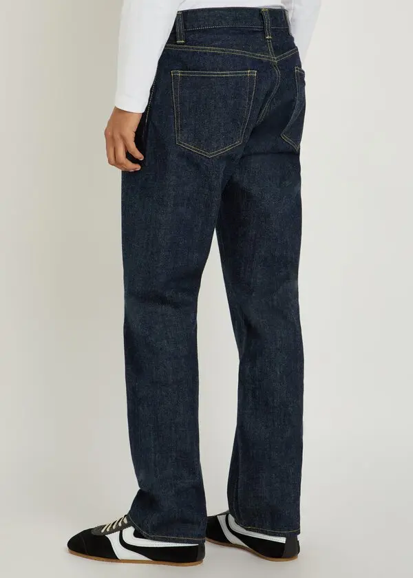 BLUE BLUE Relaxed Straight-leg Jeans