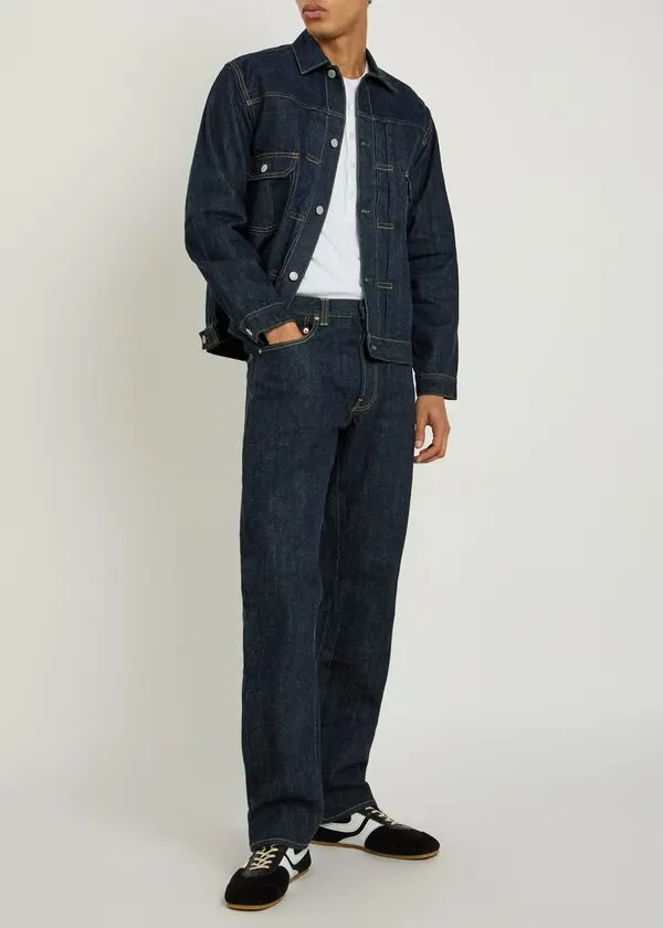 BLUE BLUE Relaxed Straight-leg Jeans