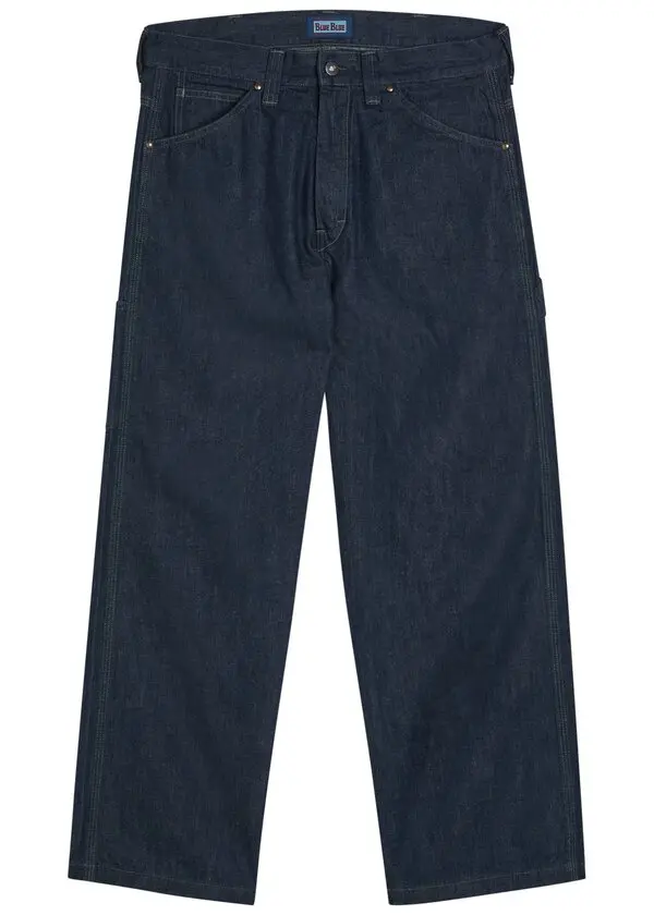 BLUE BLUE Relaxed Straight-leg Jeans