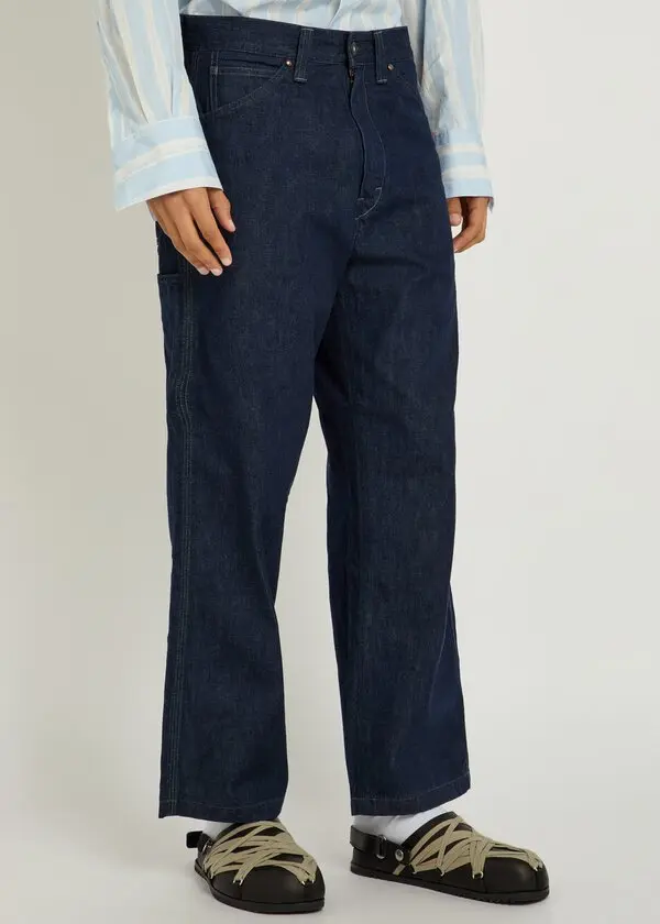 BLUE BLUE Relaxed Straight-leg Jeans