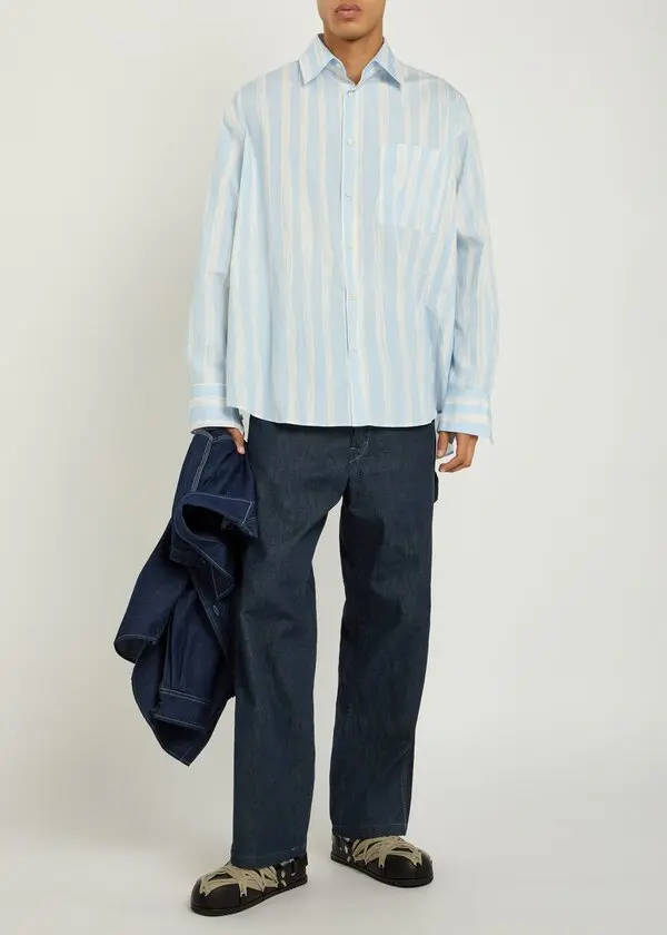BLUE BLUE Relaxed Straight-leg Jeans
