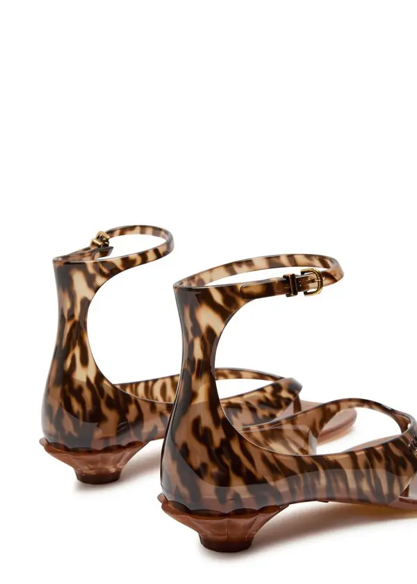 Chloé Jelly Thong Sandals - Brown