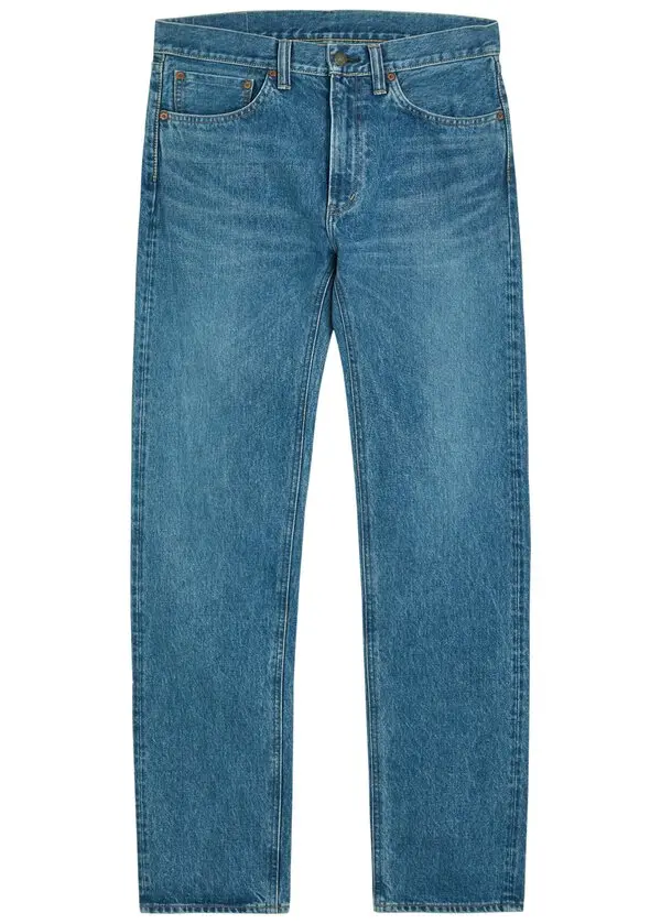 BLUE BLUE Slim Straight-leg Jeans