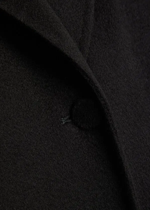 JOSEPH Arlina Wool And Cashmere-blend Coat - Black