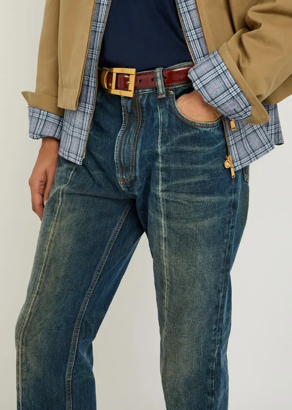 Versace Straight-leg Jeans - Blue