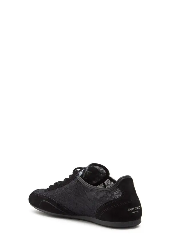 JIMMY CHOO Panelled Lace Sneakers