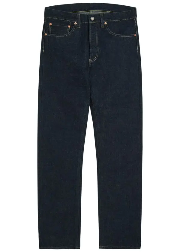 BLUE BLUE Slim Straight-leg Jeans