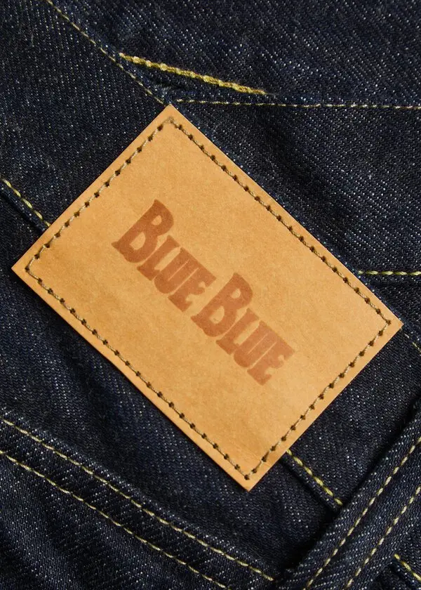 BLUE BLUE Slim Straight-leg Jeans