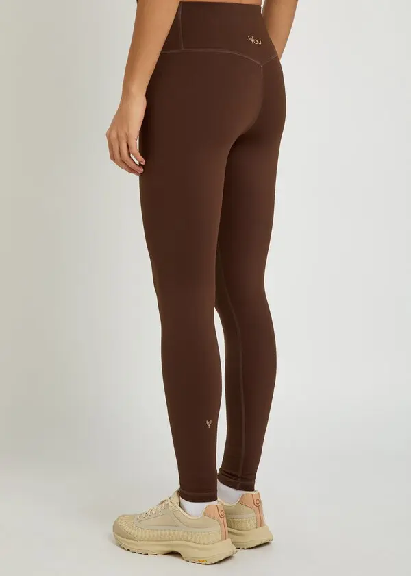 NOW YOU LIVE Willoughby Stretch-jersey Leggings