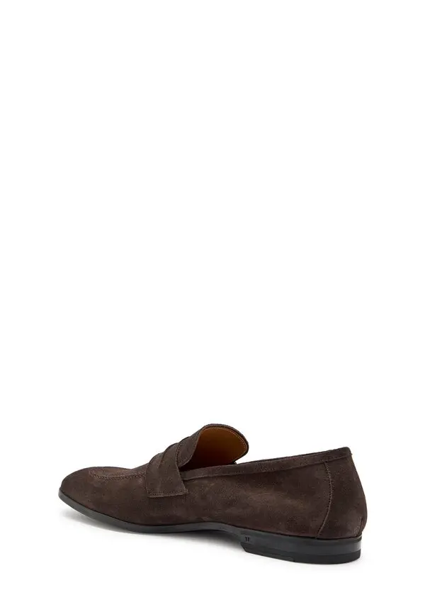 TOM FORD Suede Loafers - Brown
