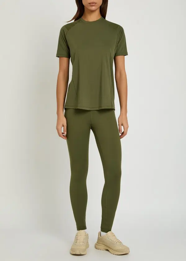 NOW YOU LIVE Willoughby Stretch-jersey High-rise Leggings