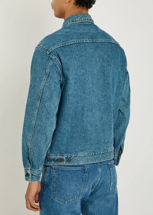 BLUE BLUE Panelled Denim Jacket