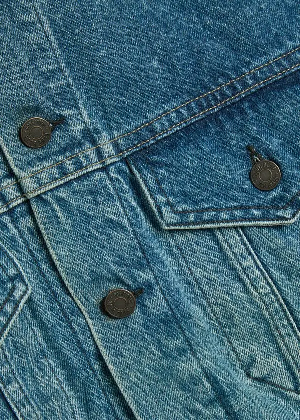 BLUE BLUE Panelled Denim Jacket