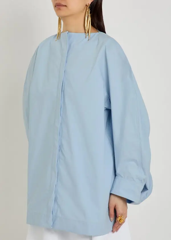 Jacquemus La Chemise Pittore Cotton-poplin Blouse