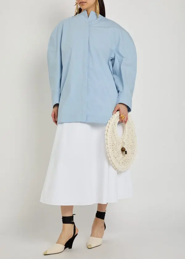 Jacquemus La Chemise Pittore Cotton-poplin Blouse