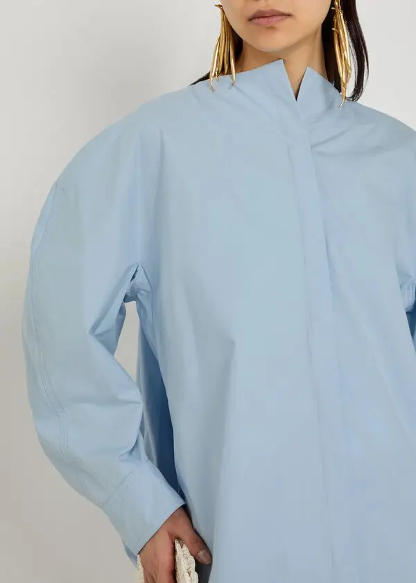 Jacquemus La Chemise Pittore Cotton-poplin Blouse