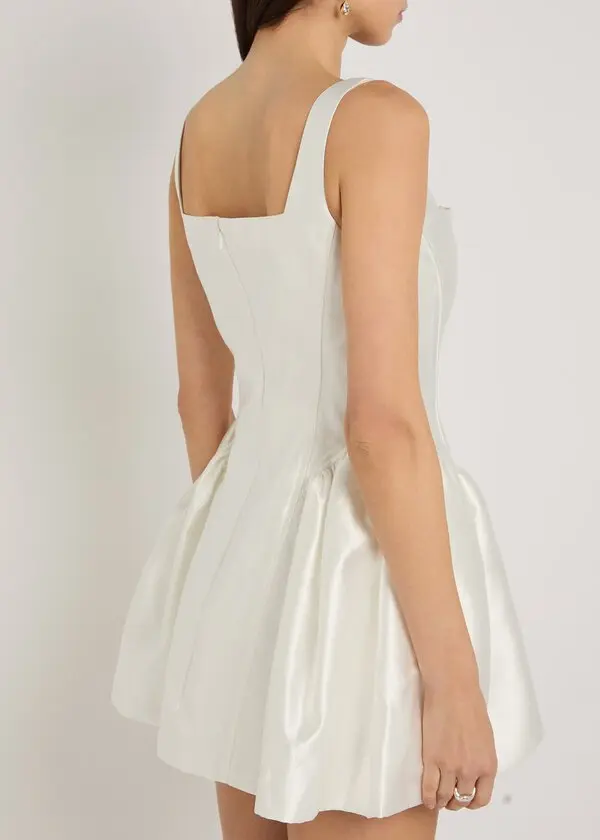 SELF-PORTRAIT Square-neck Mini Dress
