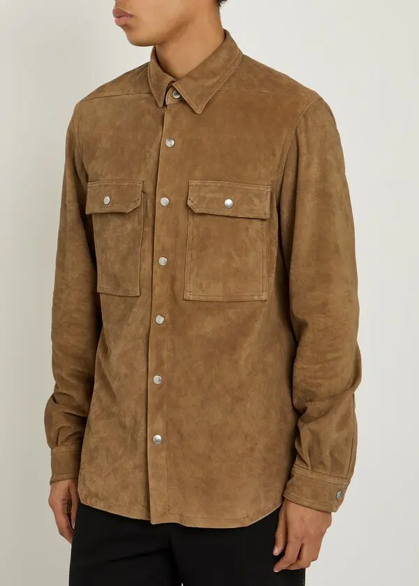 Rick Owens Suede Overshirt