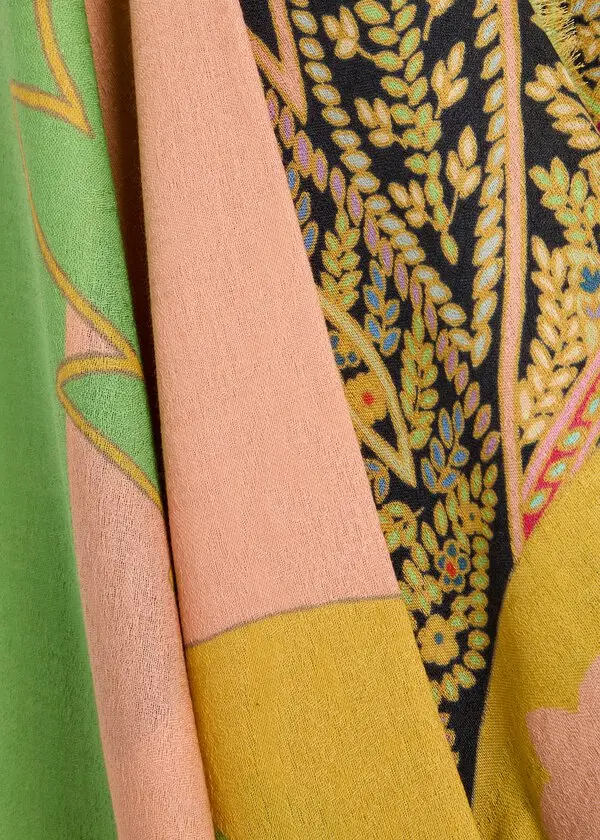 Etro Printed Cotton-blend Scarf