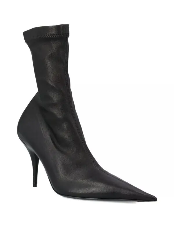 Balenciaga Avenue Point-toe Boots