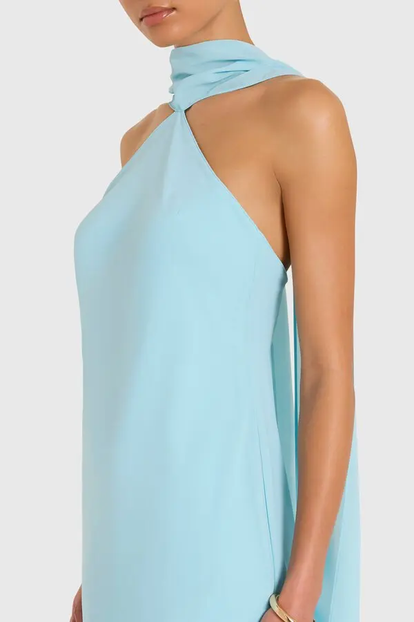 Amanda Uprichard Ashton Maxi - Ice Blue